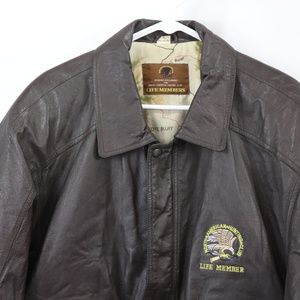 Vintage | Jackets & Coats | Mens North American Hunting Club Leather ...